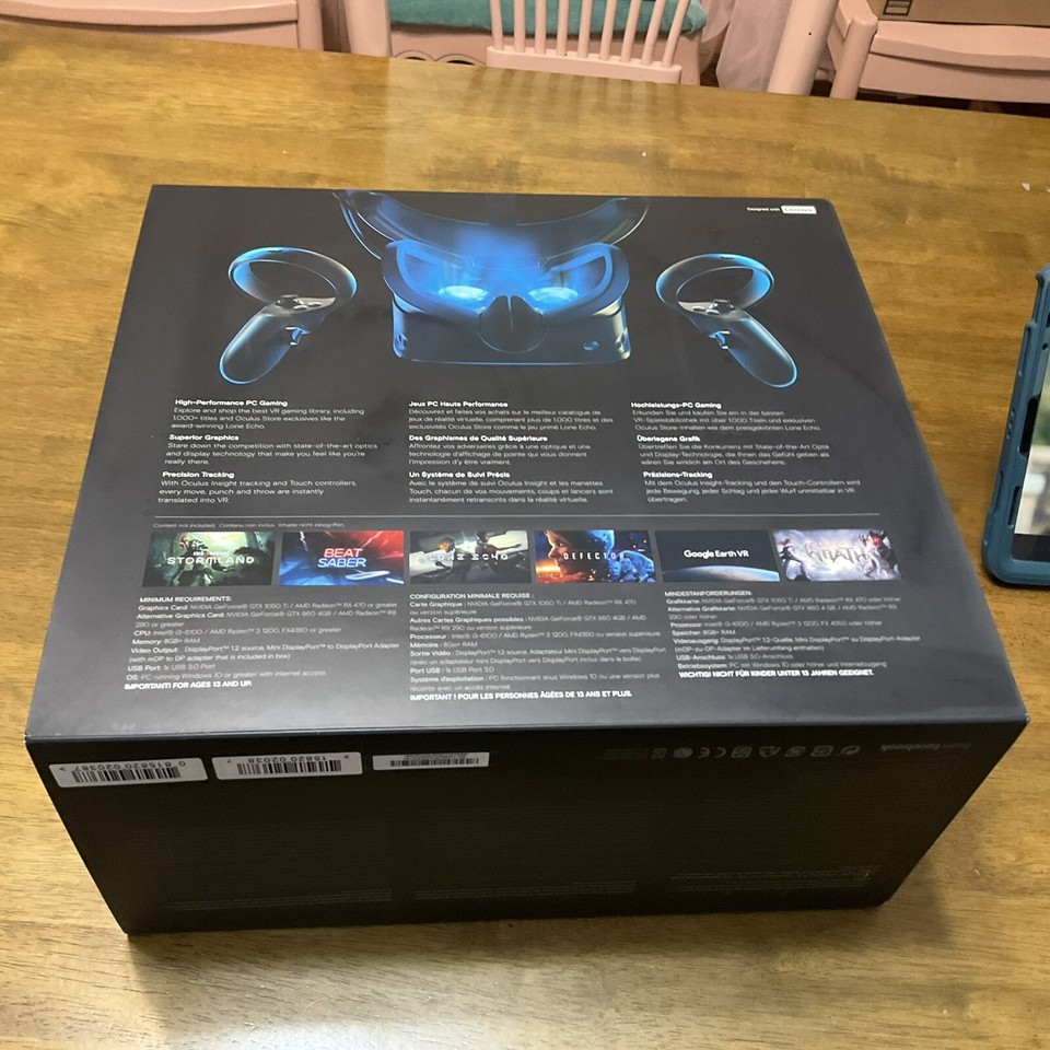 Oculus Rift S Meta PC Virtual Reality Headset Good Condition | eBay