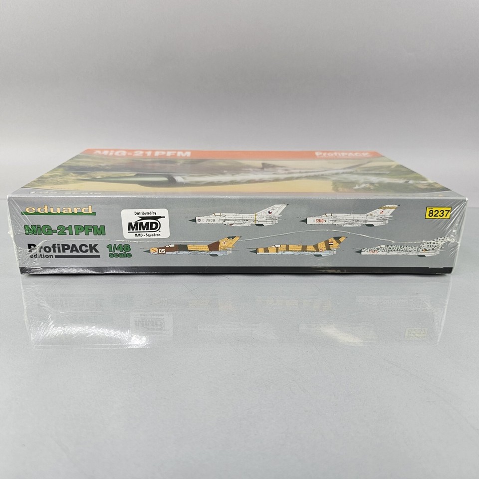 Eduard 1/48 Scale MiG-21 PFM Model Kit Fighter Jet ProfiPACK 8237 ...