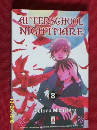 AFTER SCHOOL NIGHTMARE- N° 8- DI:SETONA MIZUSHIRO- MANGA STAR COMICS ...