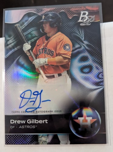 2023-24 Bowman Platinum MLB Drew Gilbert TOP-70 Autograph RC Baseball ...