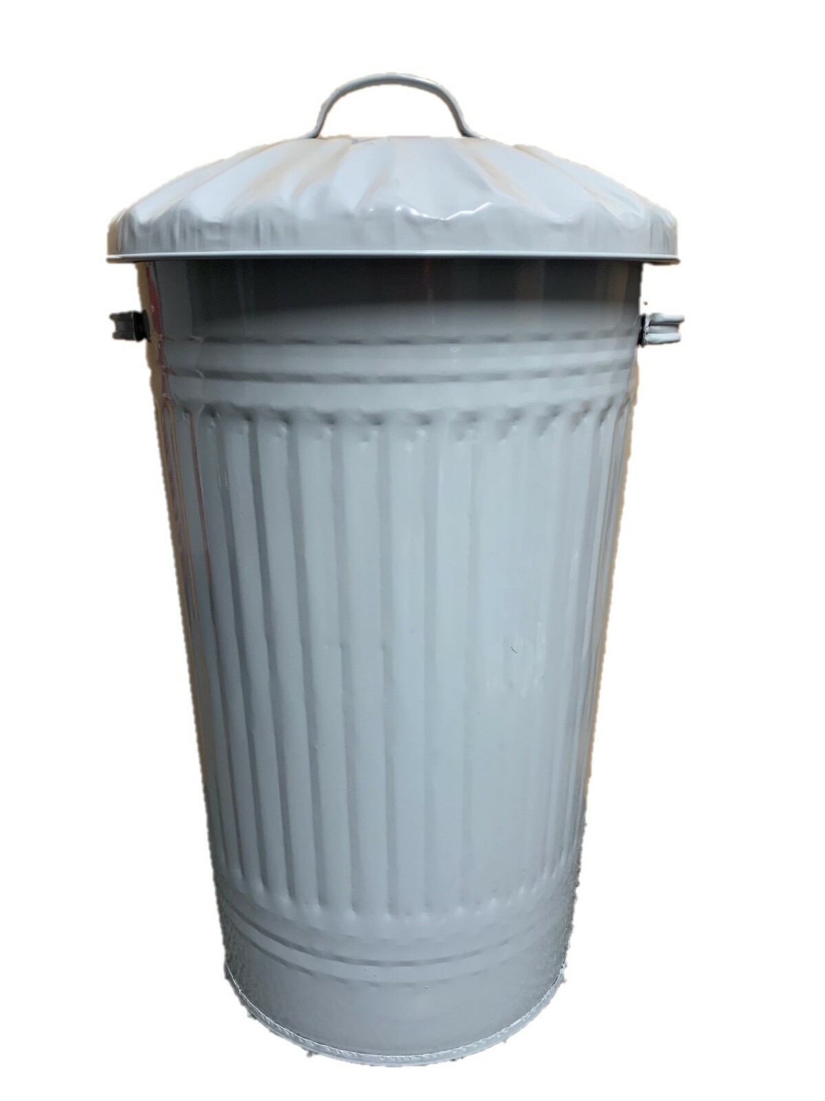 45L SLIM COLOURED METAL BIN WASTE BIN RETRO VINTAGE DUSTBIN HORSE PET ...