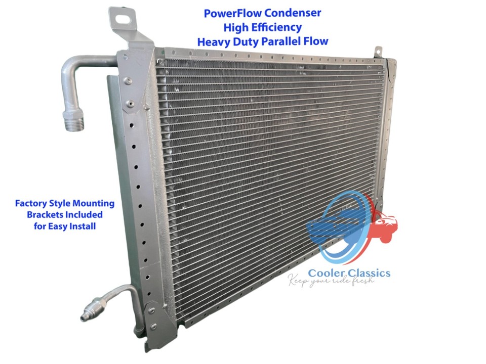 69 70 71 72 Chevy Corvette PowerFlow AC condenser OEM 3949932 AC1650PF ...