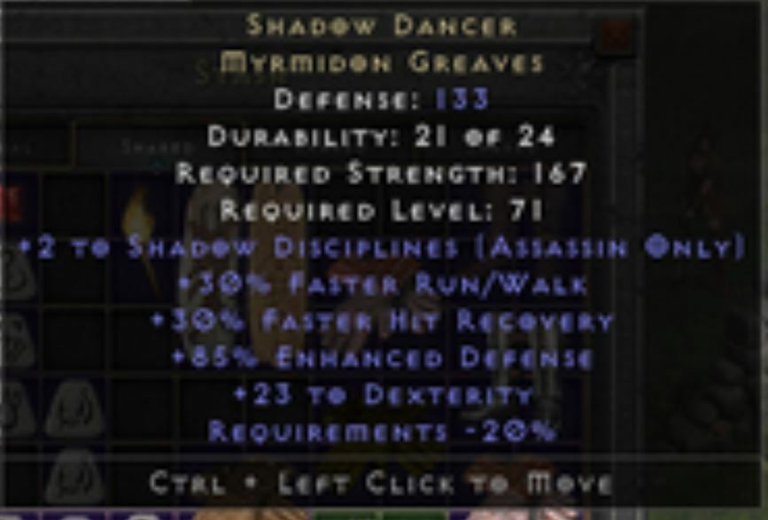 Diablo 2 Resurrected D2R - gg Shadow Dancer Boot +2 Skill +23 dex - PC SC NL | eBay
