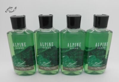 Alpine Suede BATH & BODY WORKS Hair + Body Wash ALPINE SUEDE 10 oz ea ...