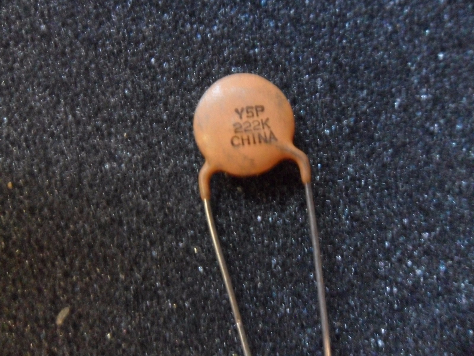 2200PF 500V CLASS 3 Y5V CAPACITOR CERAMIC DISCD222K39Y5PLABEC (5 PER ...