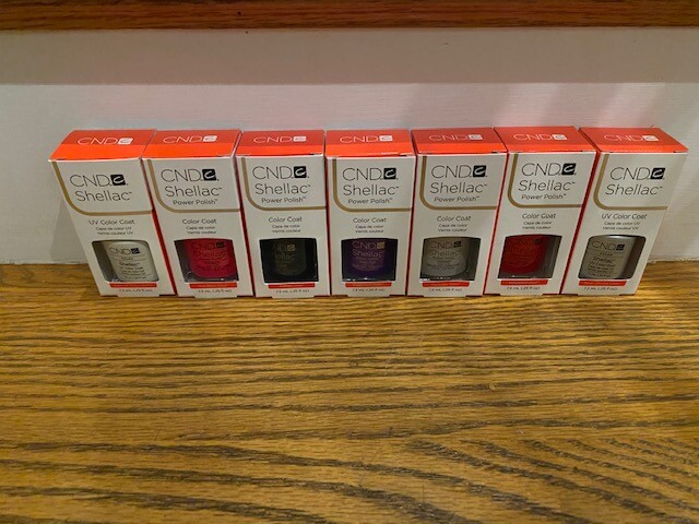 CND Shellac Grape Gum 9945 GEL UV Nail Polish 0.25 Oz 100 Authentic for ...