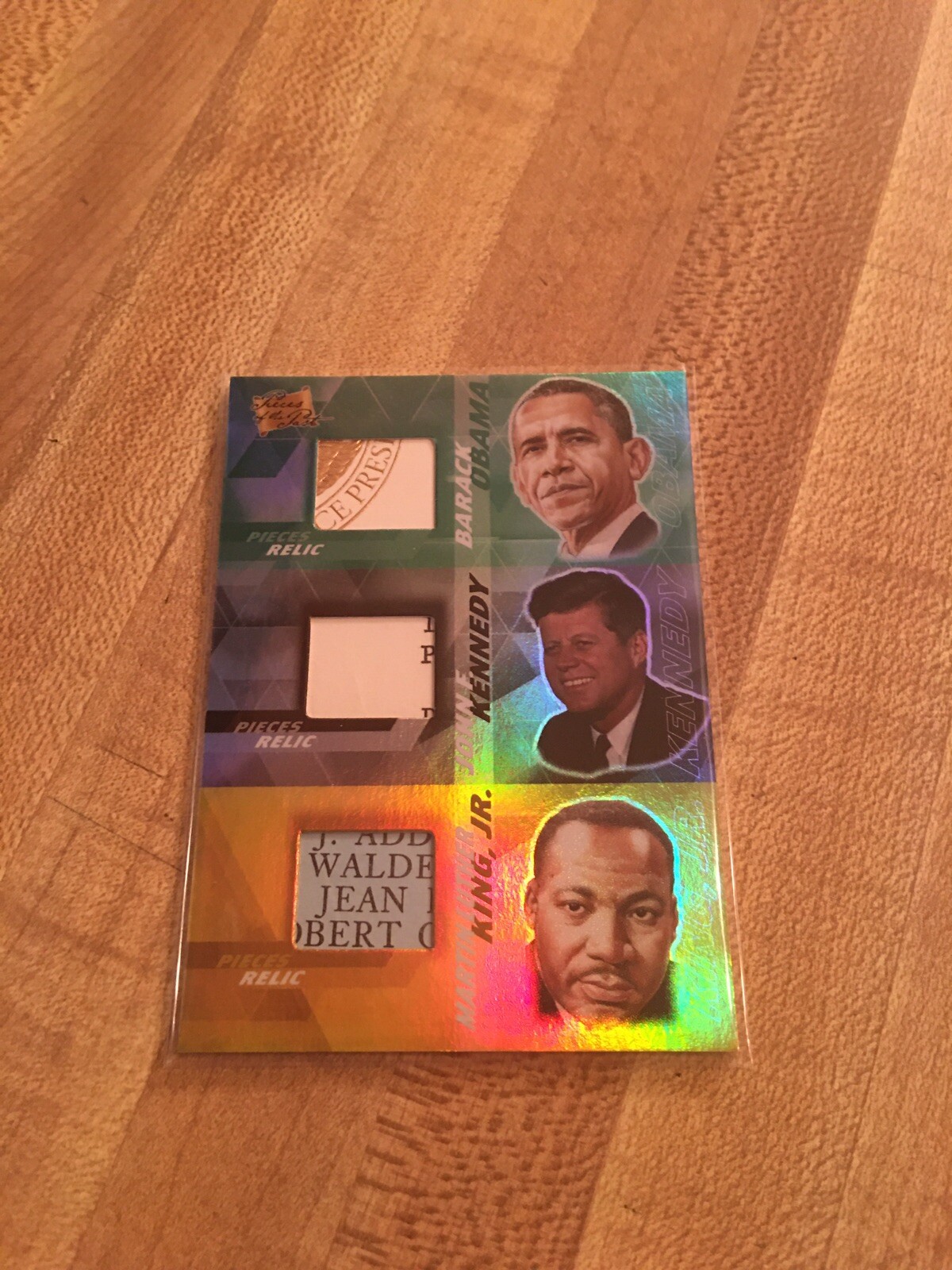PIECES OF THE PAST HISTORICAL OBAMA KENNEDY MARTIN LUTHER KING TRIPLE ...