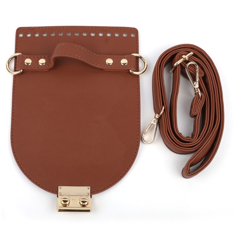 PU Leather DIY Purse Bag Satchel Making Kit Accessories Birthday Gift ...