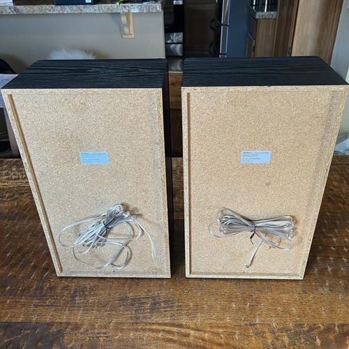 Sony SS-D117 Bookshelf 70W Blackwood 17" Wired Speakers | eBay