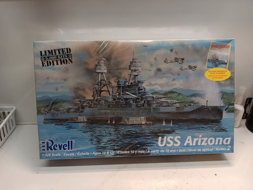 Revell Limited Edition 1:426 Scale USS Arizona Model Kit Pearl Harbor ...