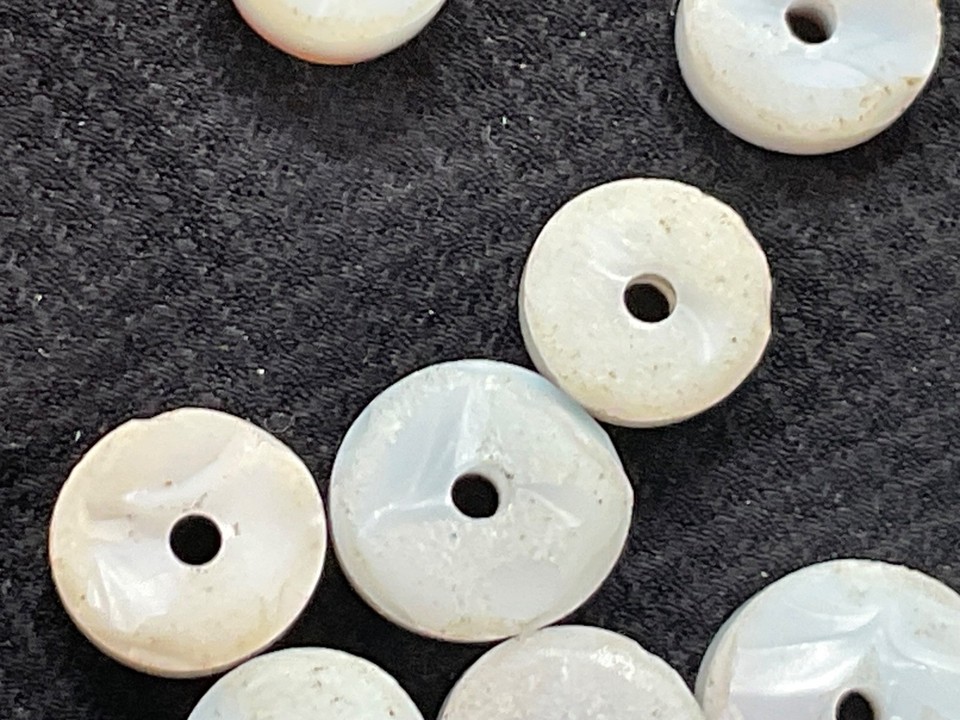 Middle East Yemen Banded White Agate Beads Hand Cut RARE | eBay UK