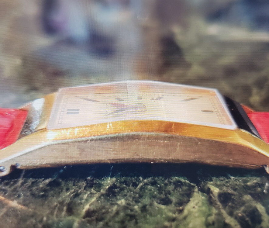 Cartier Patek Philippe Collab Vintage Curvex Tank Art Deco Watch | eBay