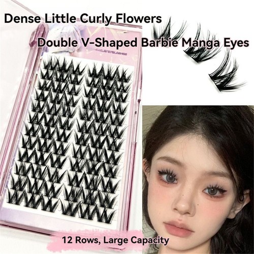 Wispy Lash Clusters Natural Look Elf False Eyelashes Self Application ...
