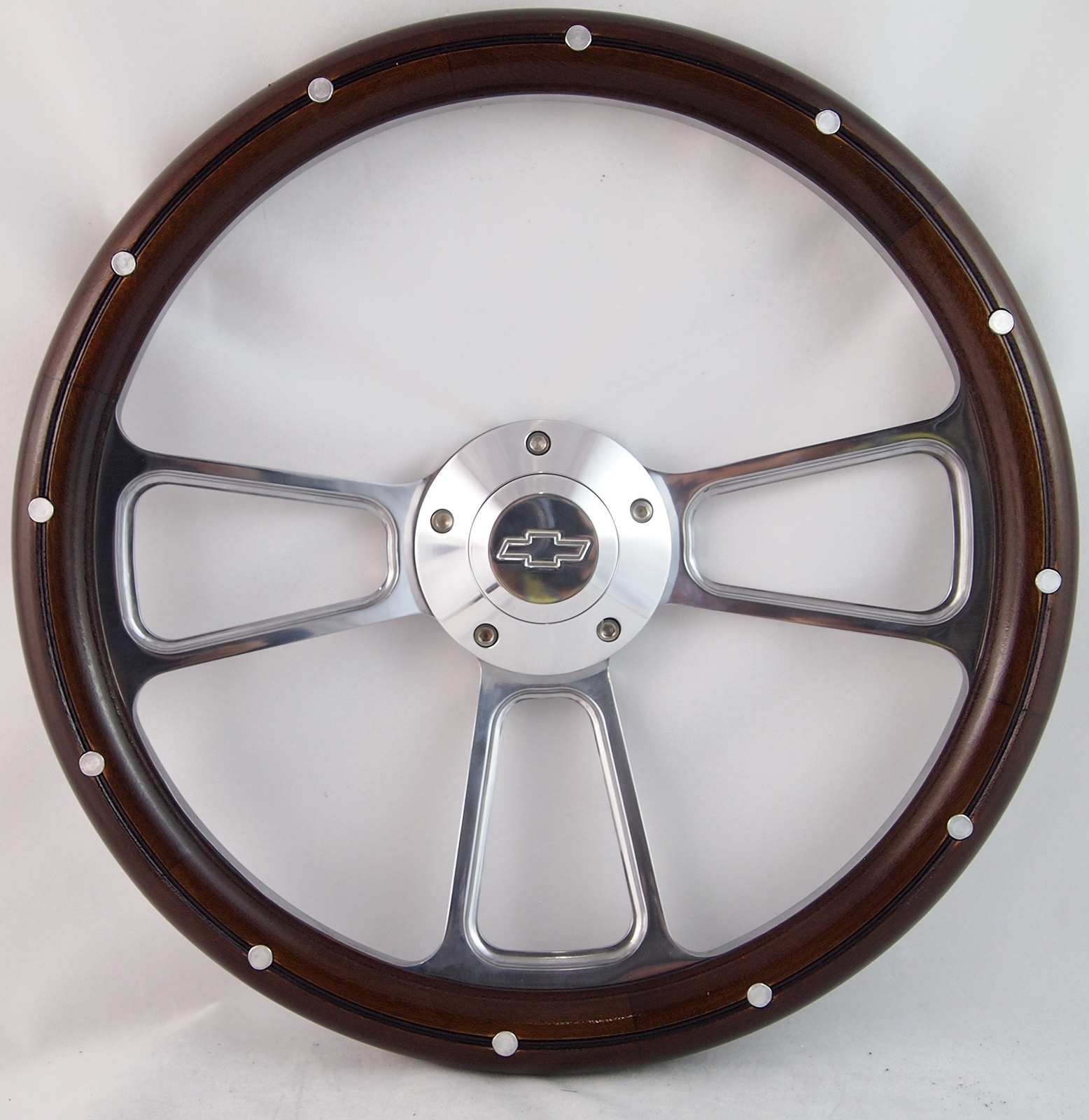72-80 Chevrolet/GMC LUV Truck 14" Stained Mahogany with Rivets Aluminum ...