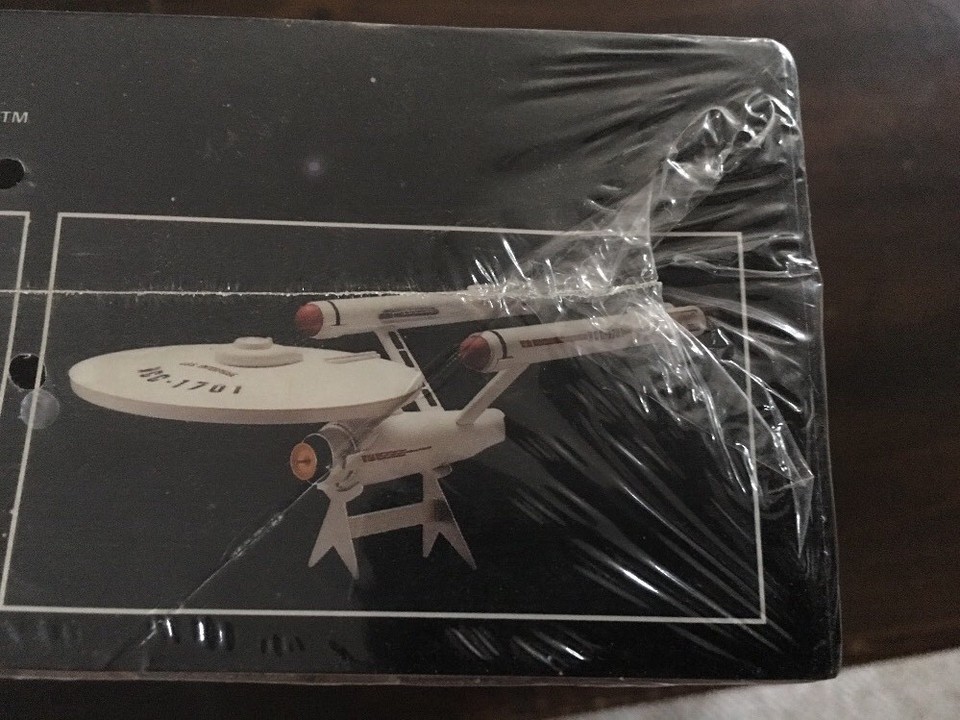 Star Trek USS Reliant and USS Enterprise AMT Sealed Model Kits | eBay