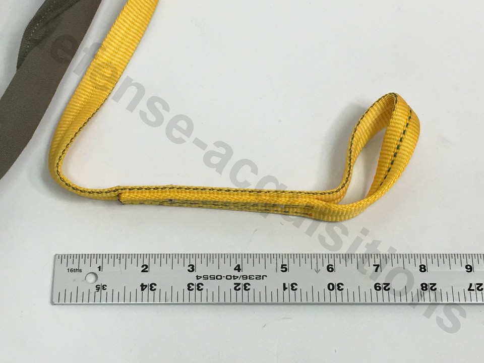 New Military T-11 Personnel Parachute 14.5' foot Modified Static Line ...