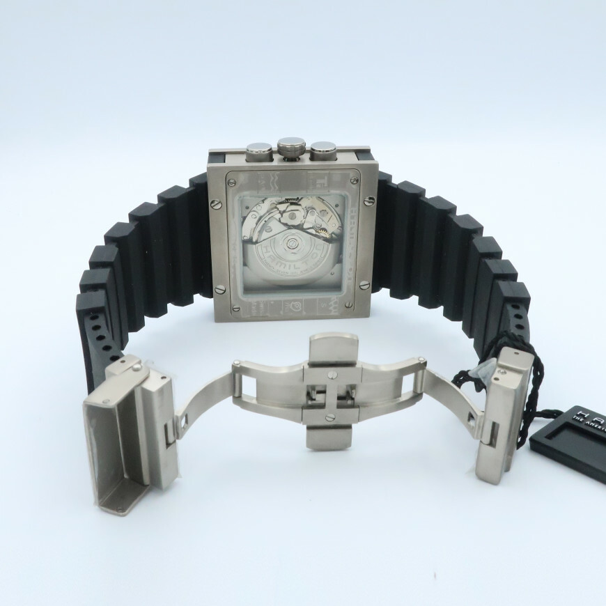 Hamilton Code Breaker Men's Black Watch - H79616333 for sale online | eBay