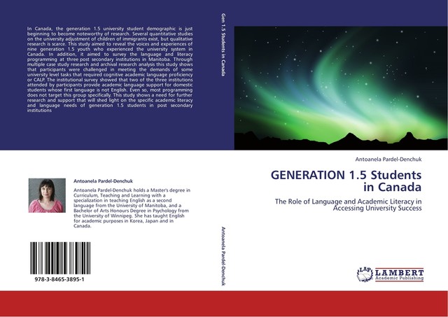 Generation 1.5 Students in Canada von Antoanela Pardel-Denchuk (2011 ...