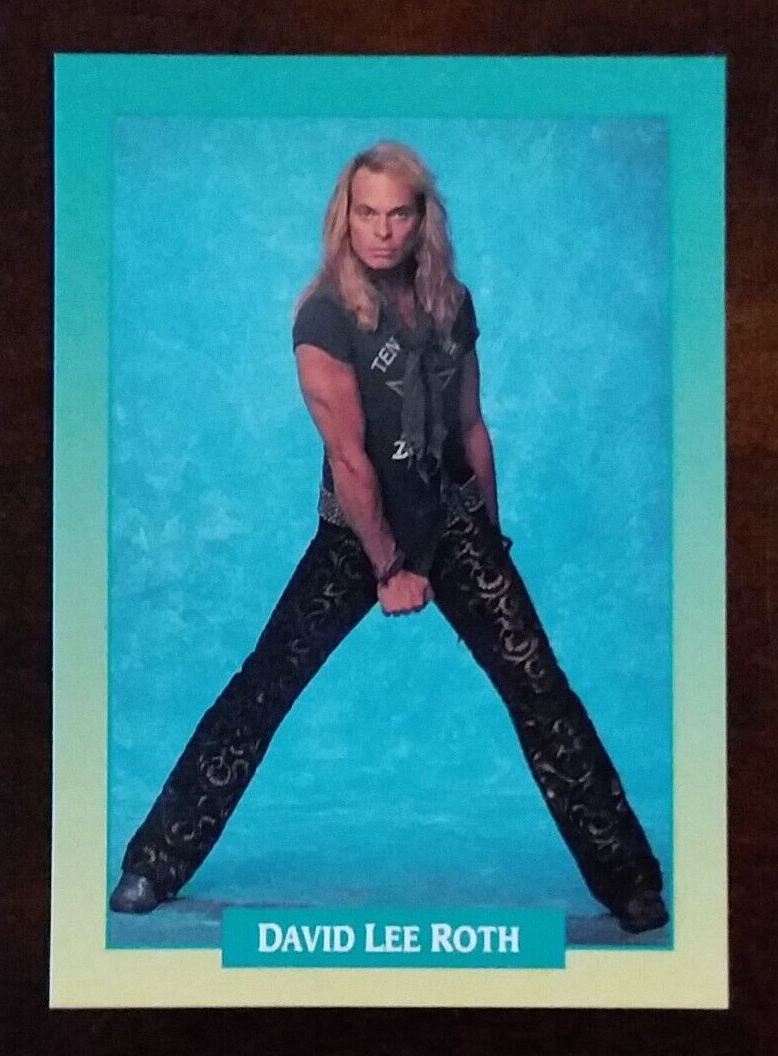 David Lee Roth 1991 Rock Cards #207 Series One | eBay
