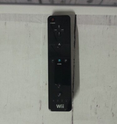 Official Genuine Nintendo Wii Wireless Remote Controller - Black (Wii ...