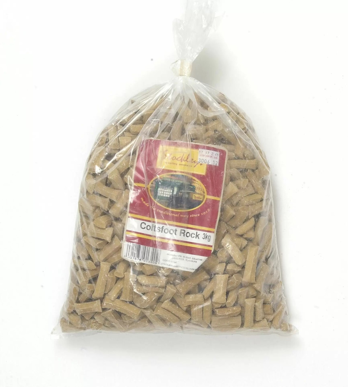 Stockley's Coltsfoot Rock Liquorice Flavour Hard Sweet Candy Buffet ...