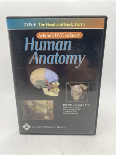 Acland's DVD Atlas Of Human Anatomy DVD 4; The Head & Neck Part 1 Free ...