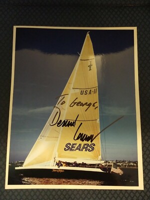 Dennis Conner Autograph Yachtman Signed Photo 1976 Olympics Americas ...
