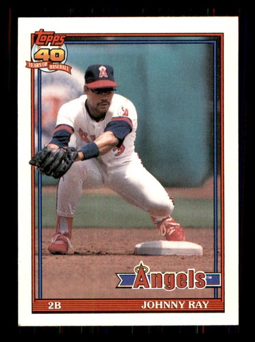 1991 Baseball Topps Johnny Ray California Angels #273 | eBay
