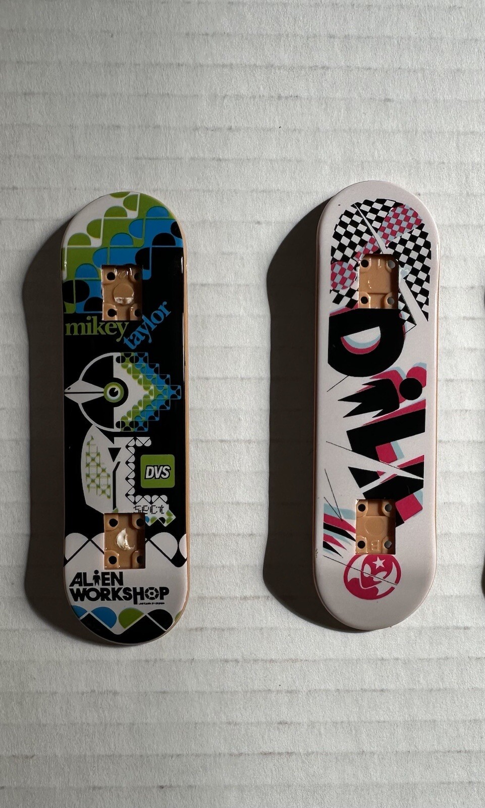 Vintage Alien Workshop Tech Deck Fingerboard Skateboard Rare - Lot Of 2 ...