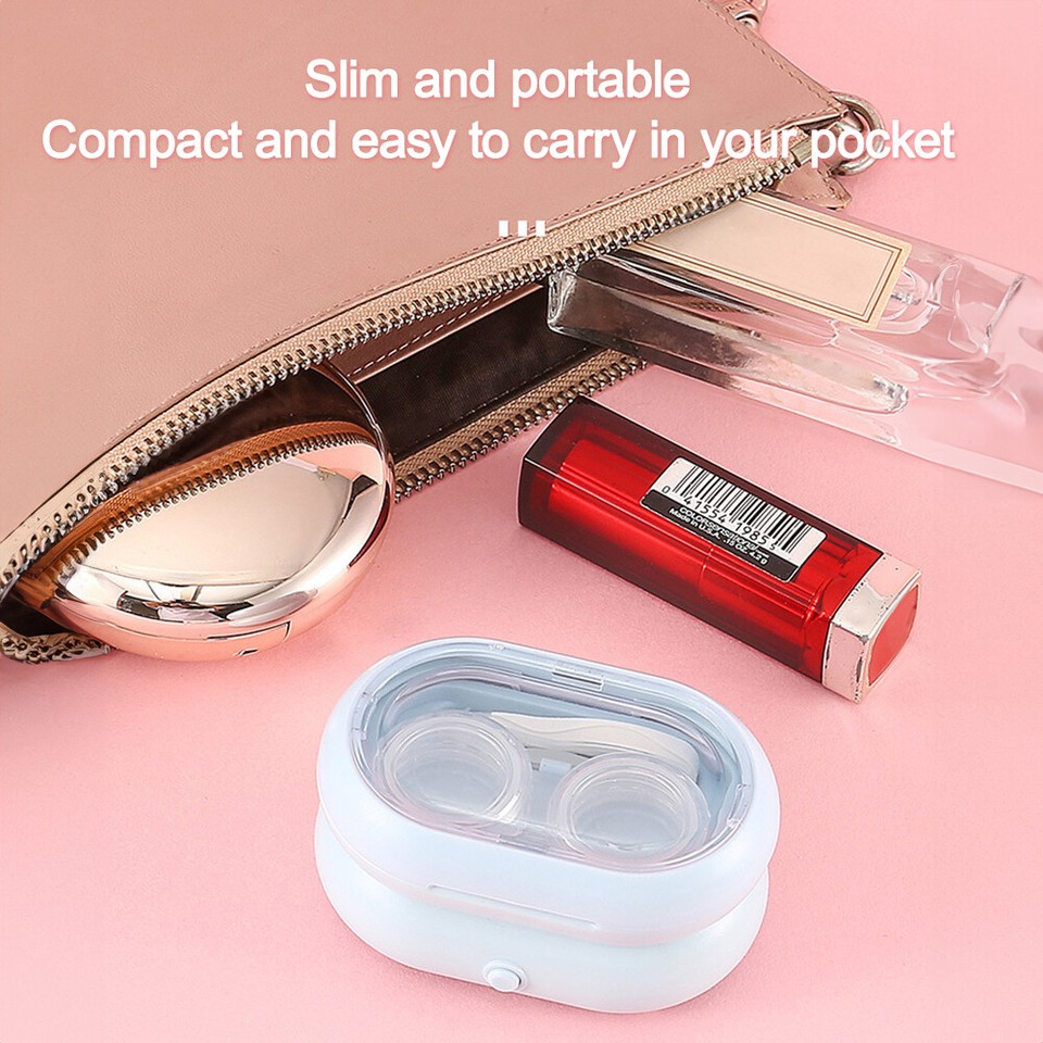 Contact Lens Washer Automatic Cleaner Portable Contact Lenses Cleaning ...