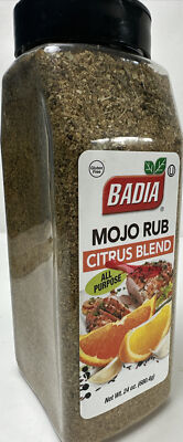 24 oz Bottle Badia Mojo Rub/Citrus/Fish/Meat/Seasoning/Sazon/para ...