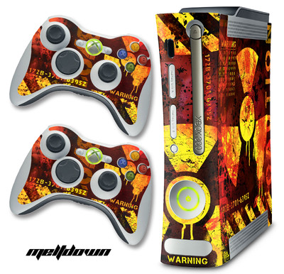 Skin Decal Wrap for Xbox 360 Original Gaming Console & Controller ...