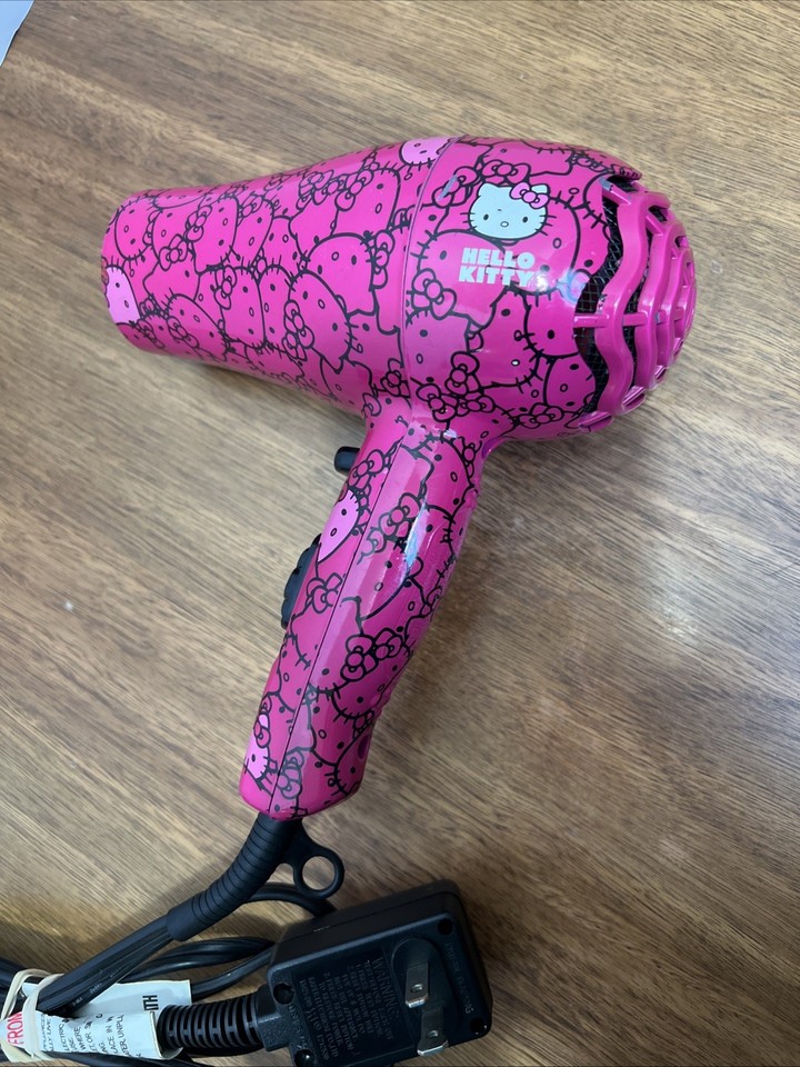 Sanrio Hello Kitty 2011 Hair Dryer Magenta Dark Pink Tested Works | eBay