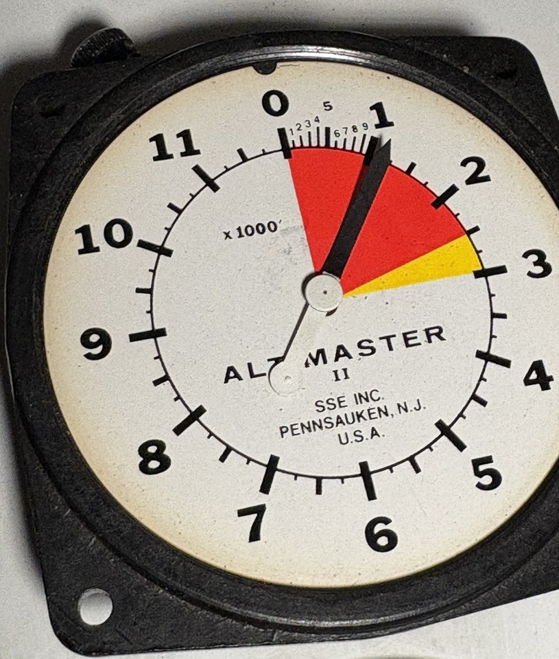 Altimaster-2 3" face high altitude altimeter skydiving elevation meter ...