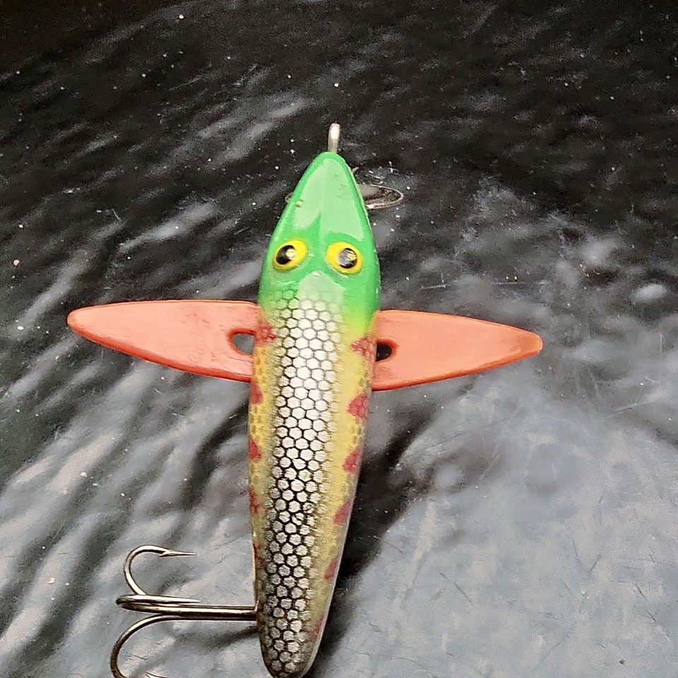 Kentucky Bait Mechanical Flutter Lure Vintage Rare Topwater AshlandKY ...