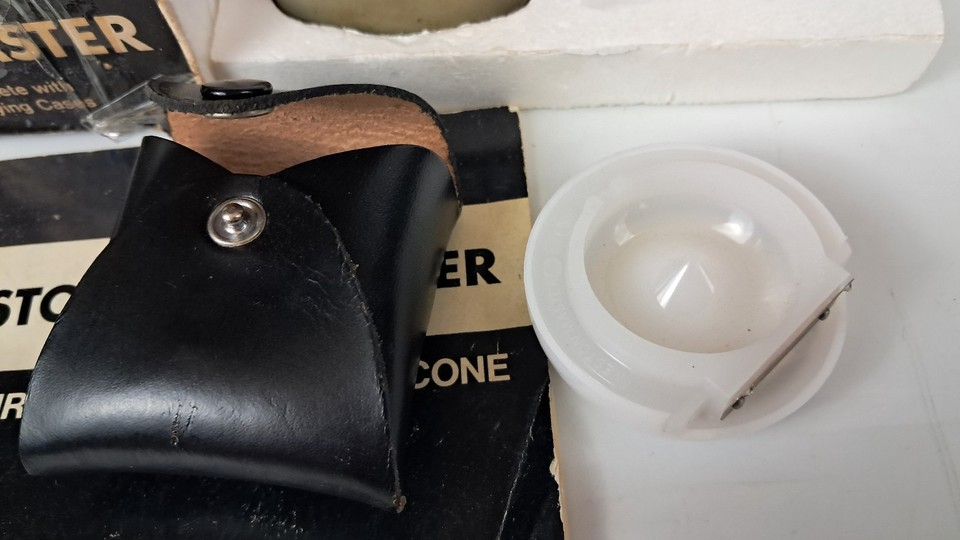 *UNTESTED* WESTON EURO MASTER LIGHT METER EXPOSURE & DIFFUSER Free ...