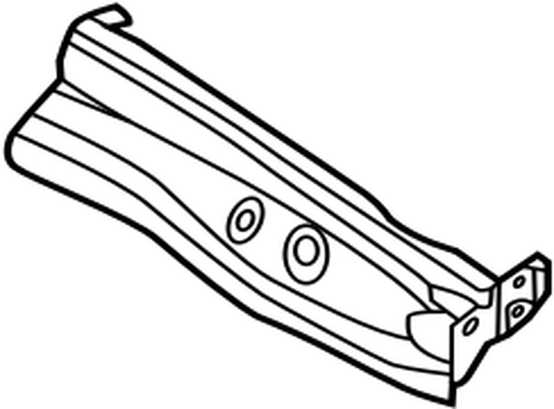 F3181-3TAMA Nissan Stay-front fender, lh F31813TAMA, New Genuine OEM ...