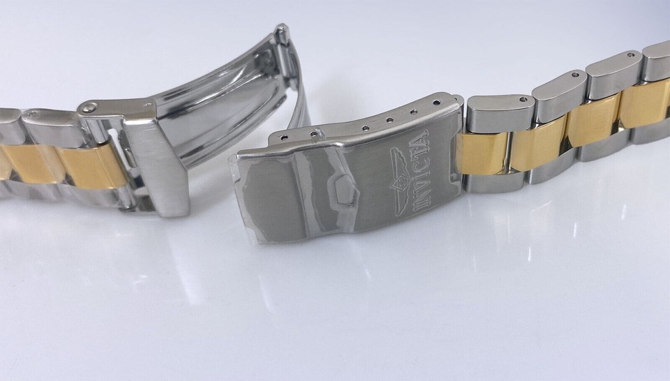 Genuine INVICTA Pro Diver Two-Tone Stainless Steel 20mm WATCH BRACELET ...