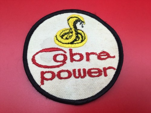 Cobra POWER - Vintage embroidered Patch!! | eBay