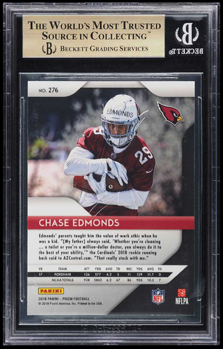 2018 Panini Prizm - Rookie #276 Chase Edmonds (RC) for sale online | eBay