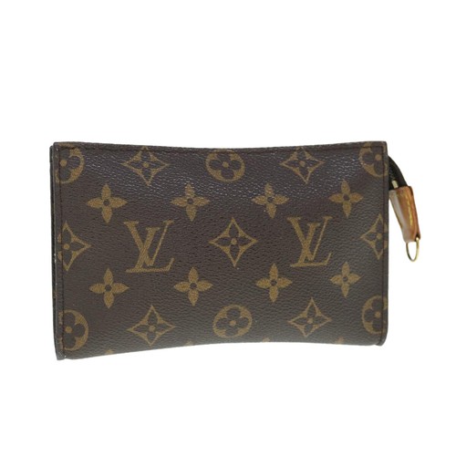 LOUIS VUITTON Monogram Bucket PM Pouch Accessory Pouch LV Auth 63916 | eBay