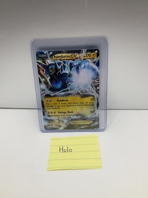 Pokémon TCG Thundurus-EX Roaring Skies 26/108 Holo Holo Rare EX | eBay