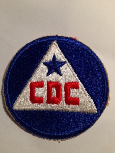 CDC WWII US ARMY Ecusson patch original brodé | eBay