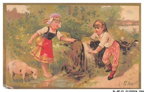 BL-BFP1-0534-CHROMOS - The Water Fillette And Brebis | eBay UK