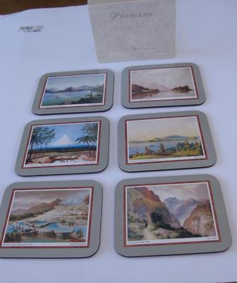 Jason NZ Heritage Mountainscape set 6 Hardboard Cork eco friendly ...