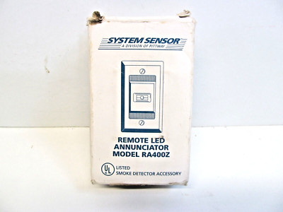 System Sensor RA400Z Remote LED Annunciator Smoke Detector Accessory | eBay