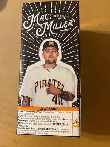 Mac Miller Pittsburgh Pirates Bobblehead SGA 7/19/25 er | eBay