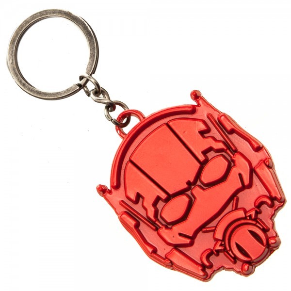 Antman Metal Keychain Scott Lang Avengers Ant Man Helmet Red Marvel ...