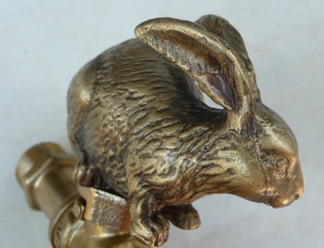 Gorgeous Vintage Rabbit Brass Garden / Outdoor Faucet New | eBay