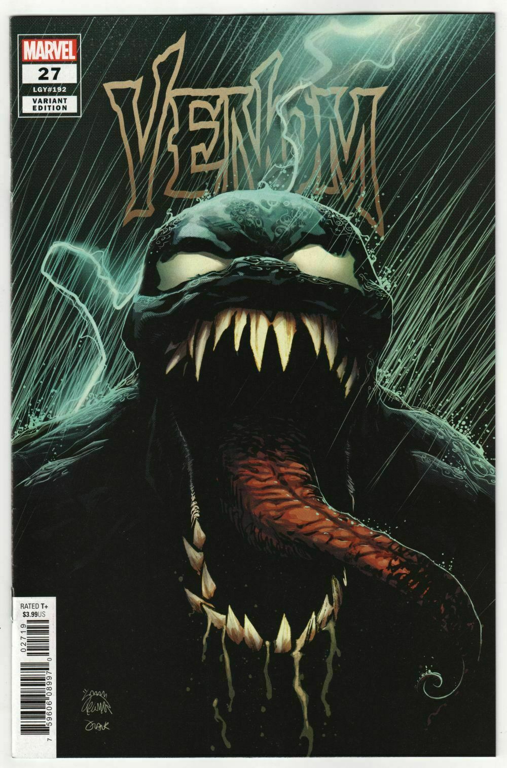 Venom #27 B Variant Codex 1st Full Appearance 1st print Marvel Comics ...
